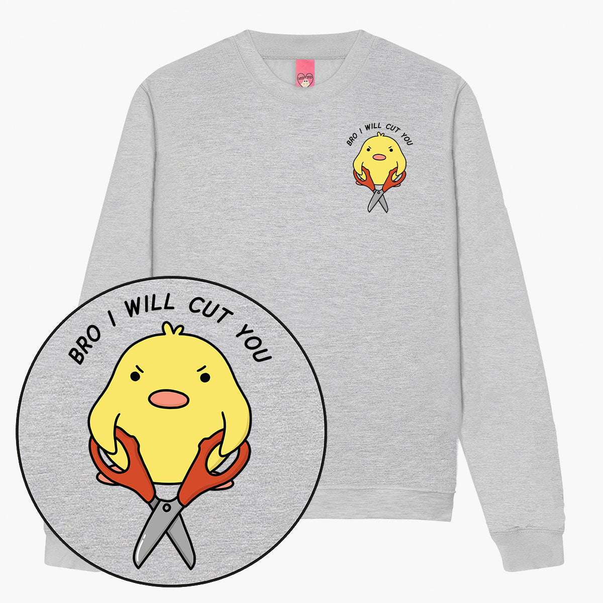 I Will Cut You Sweatshirt (Unisex) | Sassy Spud